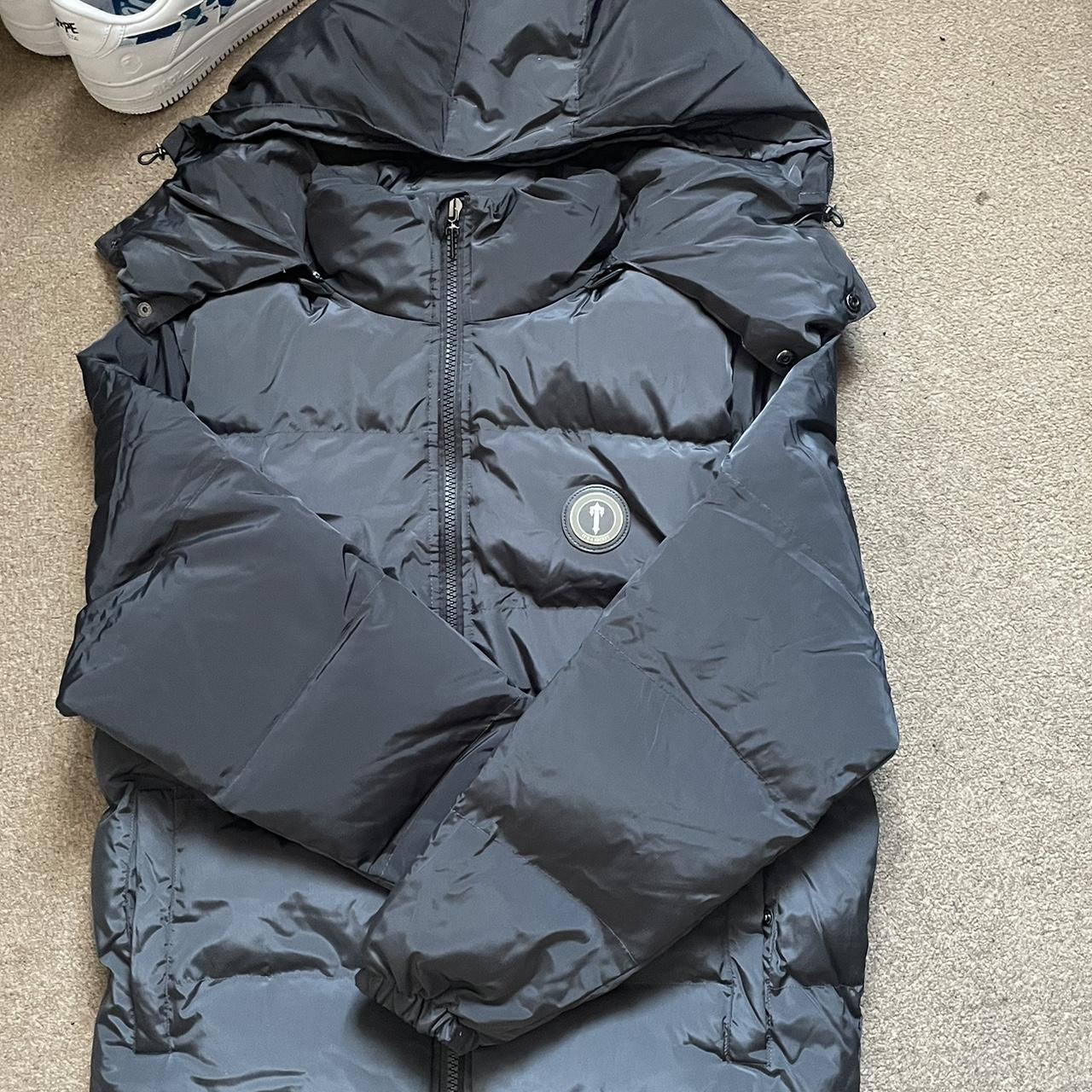 TRAPSTAR IRONGATE PUFFER JACKET - GREY | Brand... - Depop