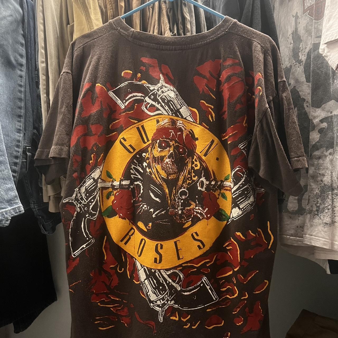 Vintage Guns n Roses tee by Giant Tee Jays. - Depop