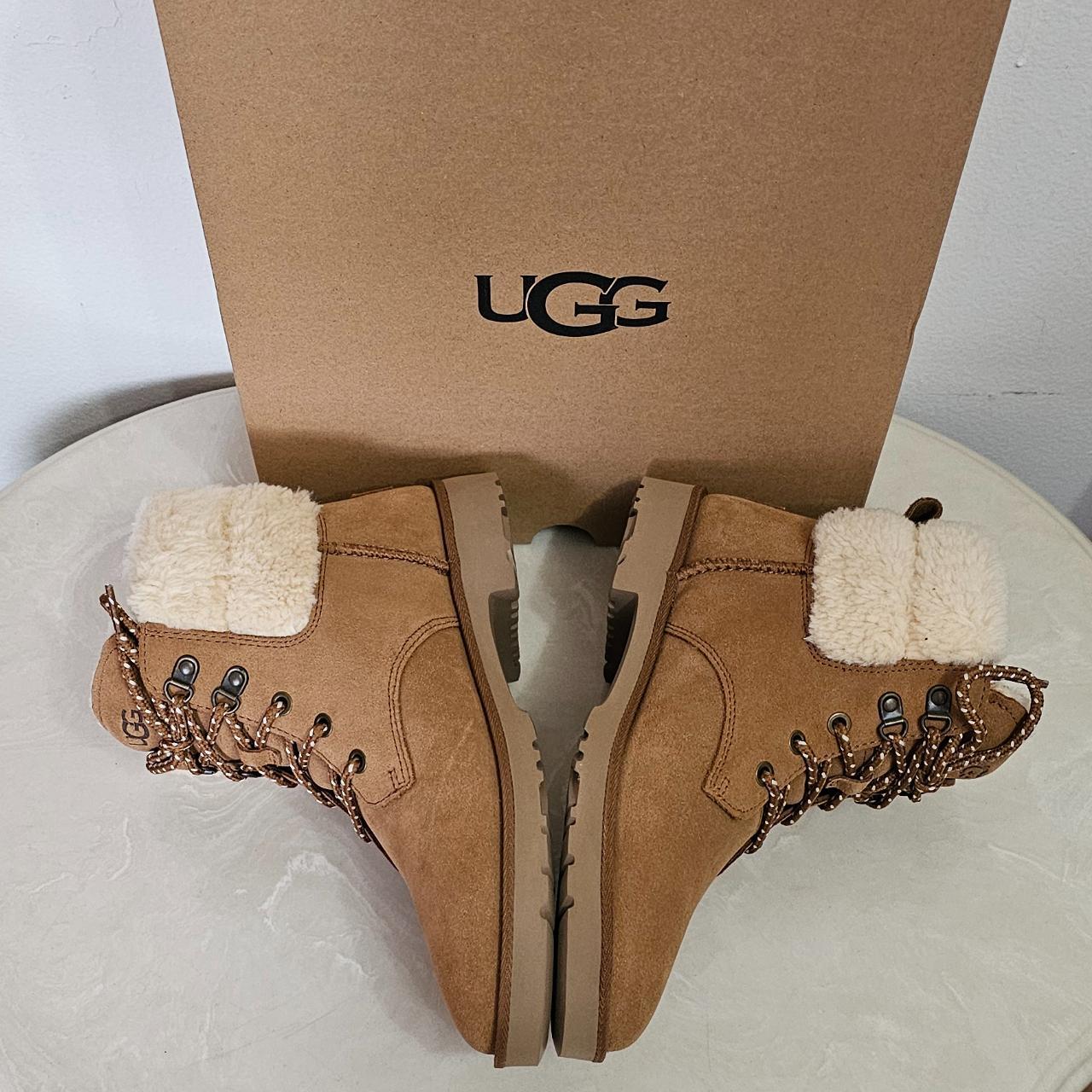 UGG Romely Heritage Lace Fashion Boot Women's Size... - Depop