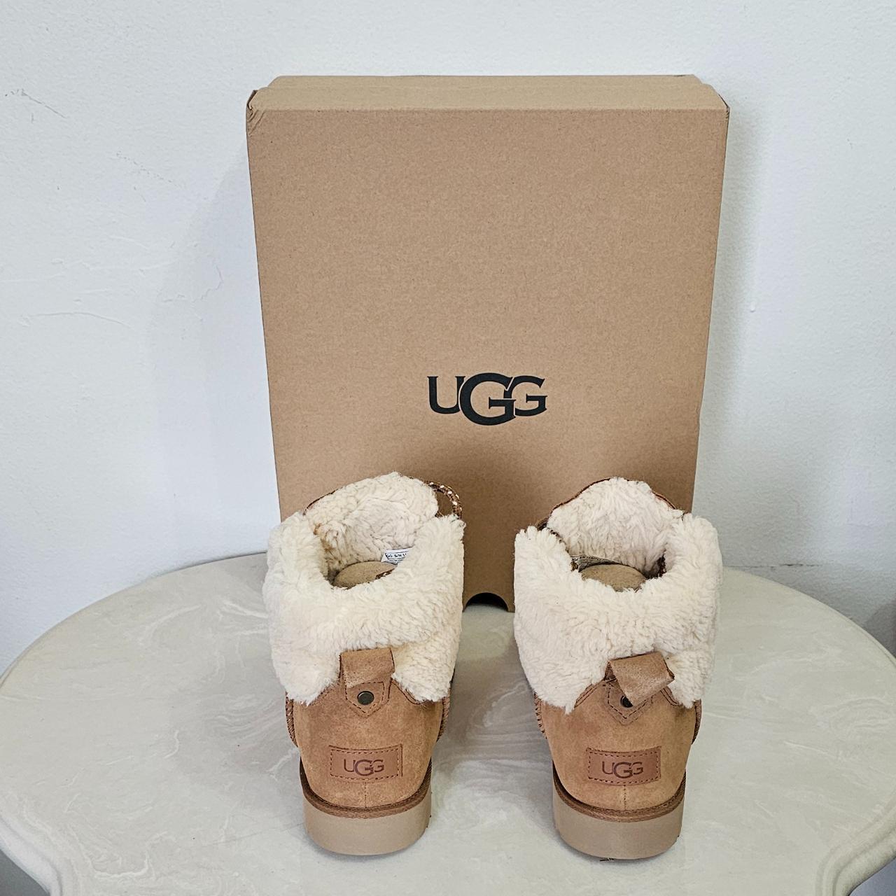 UGG Romely Heritage Lace Fashion Boot Women's Size... - Depop