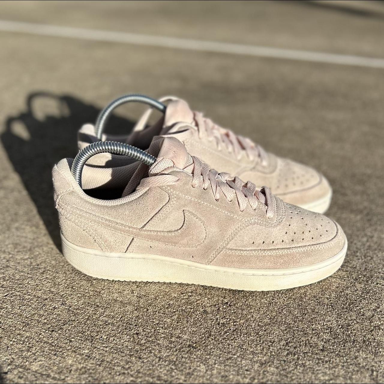 Women’s Nike Court Vision AF1 Low Sneaker Pink... - Depop