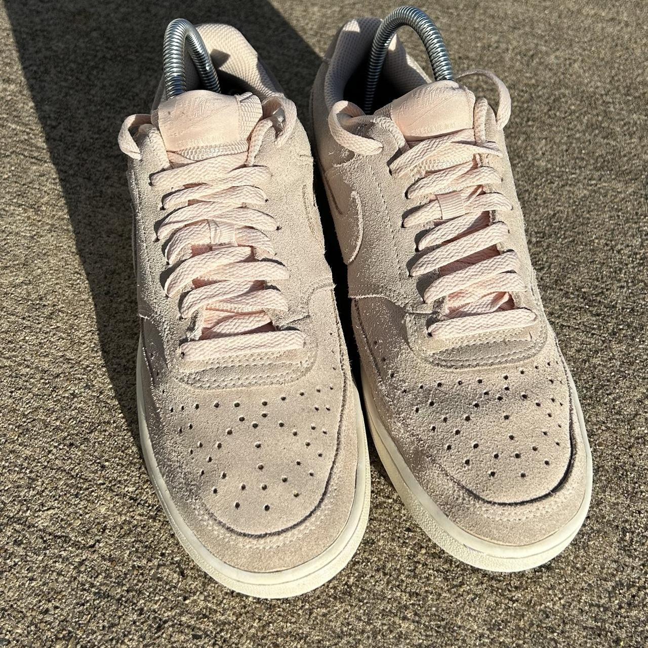 Women’s Nike Court Vision AF1 Low Sneaker Pink... - Depop