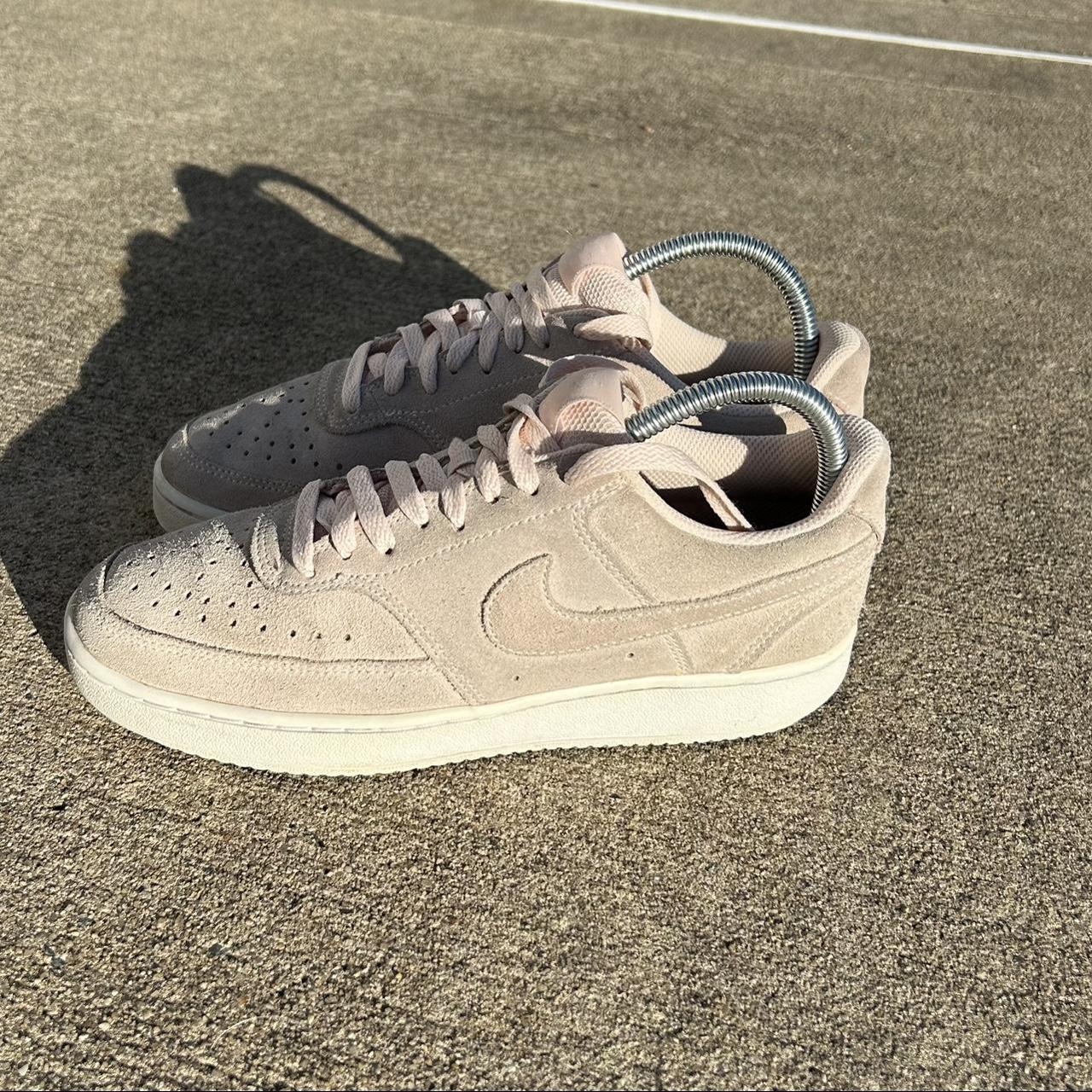 Women’s Nike Court Vision AF1 Low Sneaker Pink... - Depop