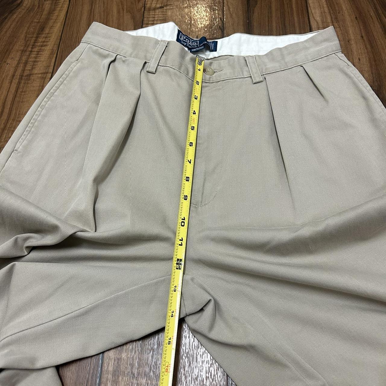 Vtg Polo Ralph Lauren Pants Men's 33x30 Andrew Tan... - Depop