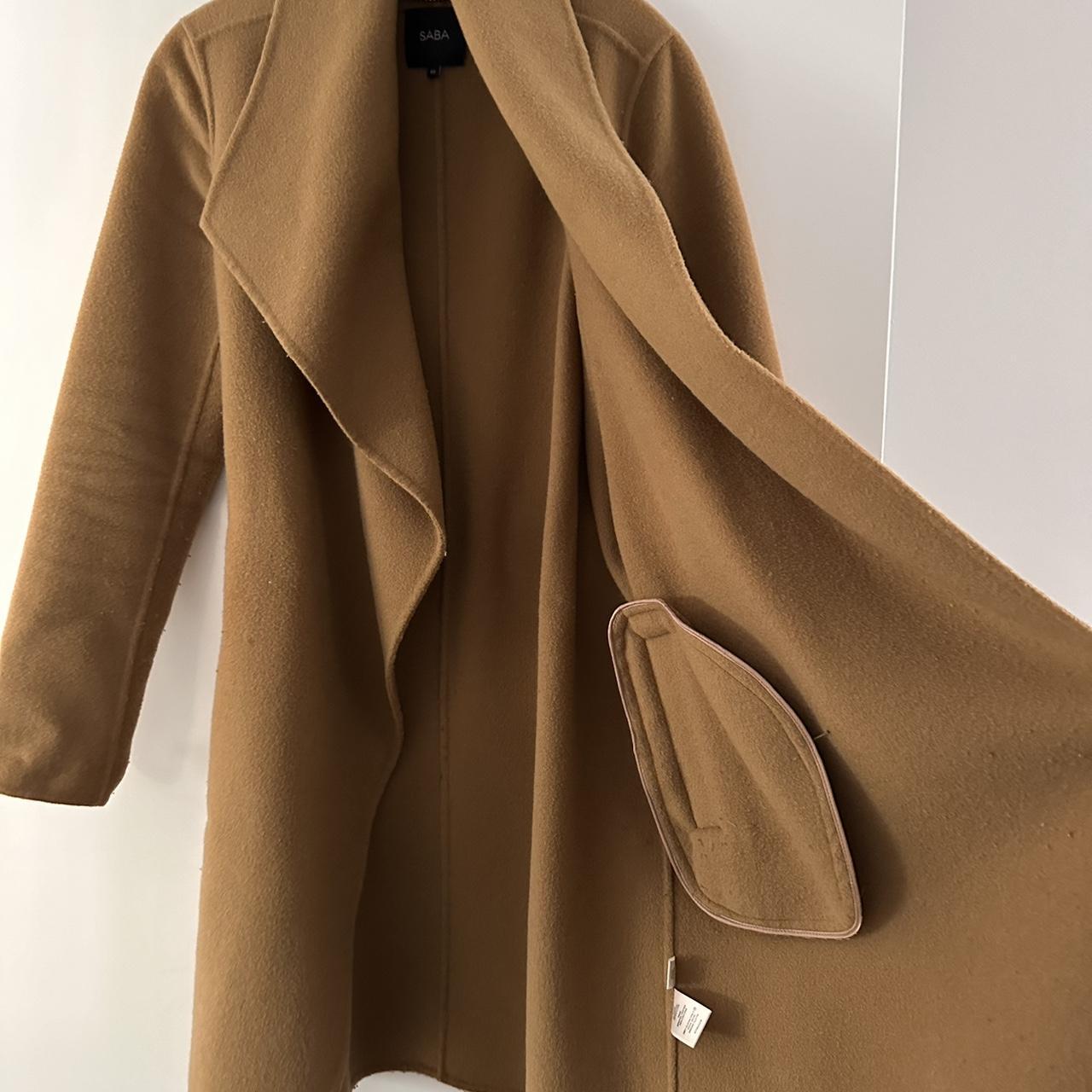 Saba Wool Blend Camel/caramel coat Size: XS * Needs ... - Depop
