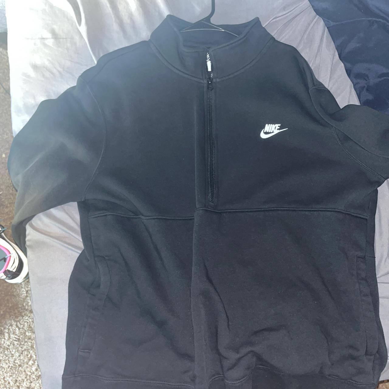 Nike zip up jacket, been worn a small amount of... | Depop