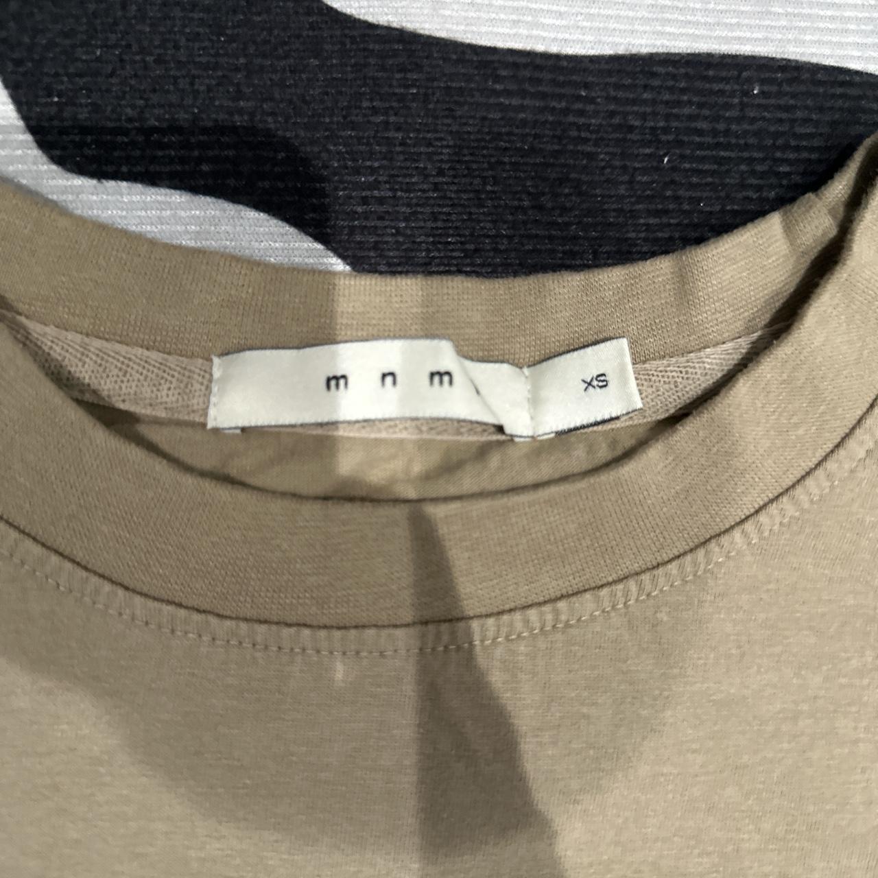 Mnml Oversized Tan T-Shirt. Size XS. No flaws - Depop