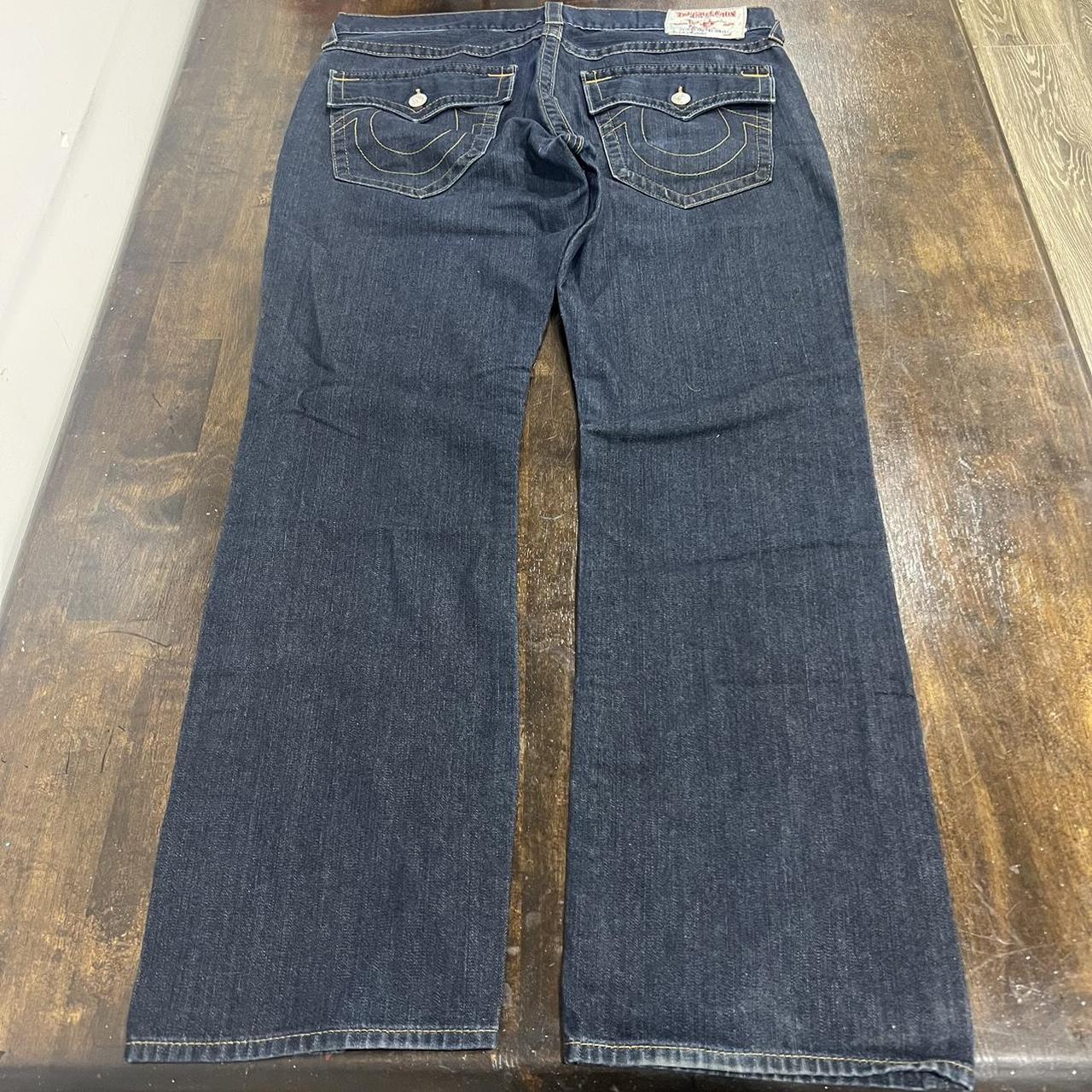 True religion men’s jeans flap pockets size 38x34... - Depop