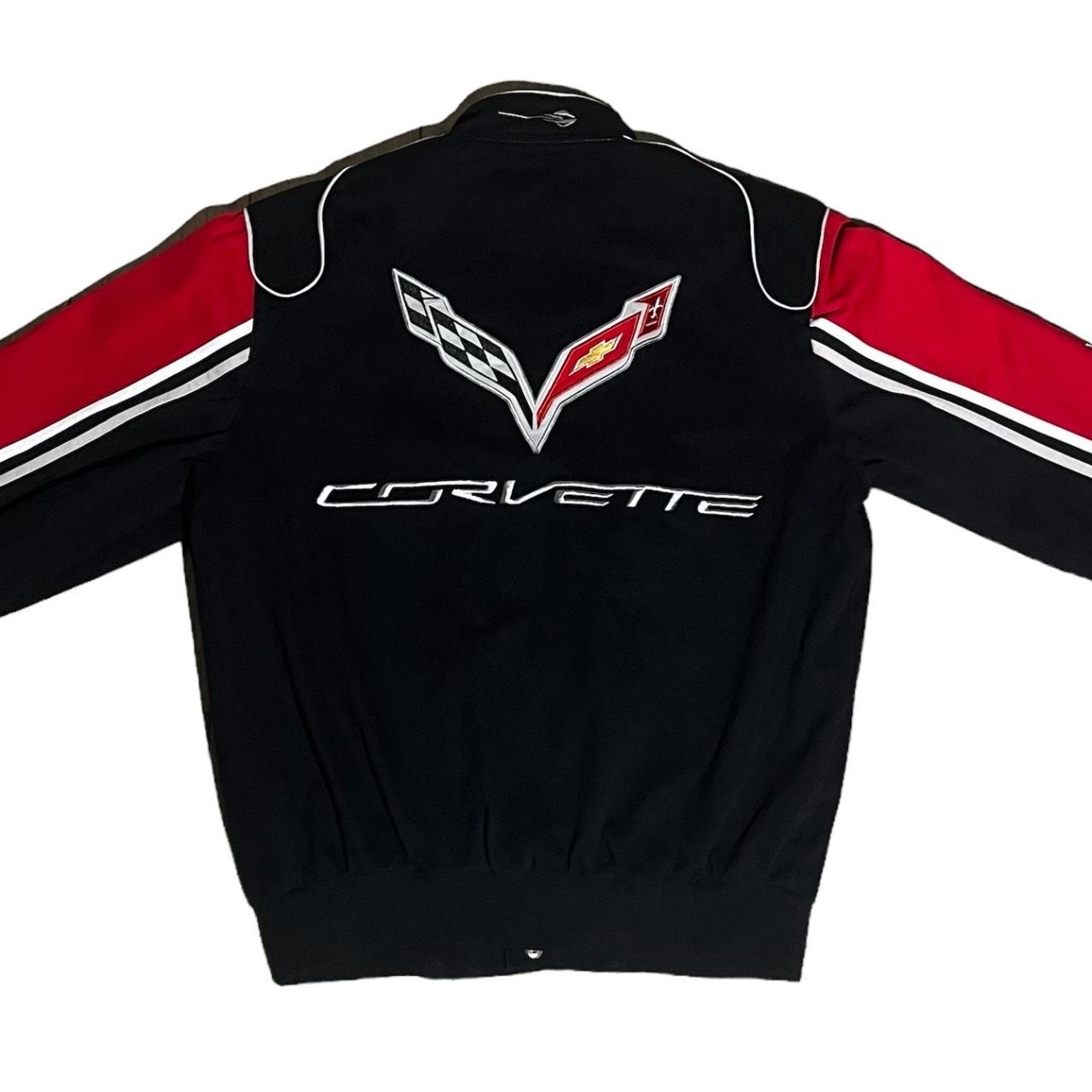 🍒 Oversized Vintage Corvette Jacket... - Depop