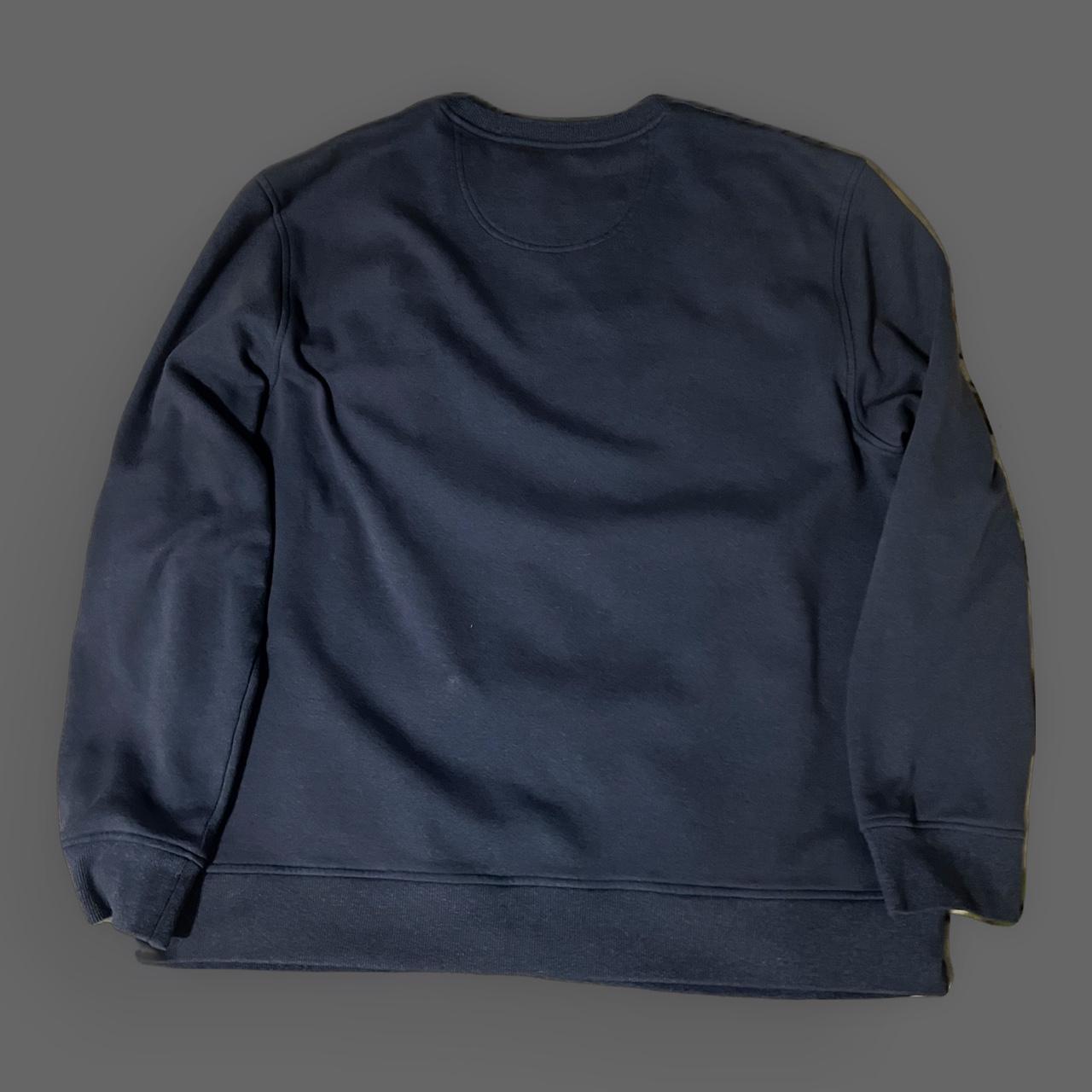 IZOD XL SWEATER DC patch hand sewn on by me - Depop