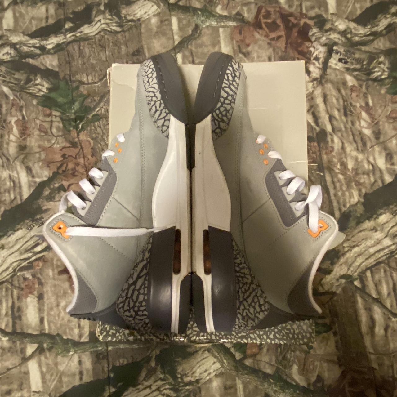 Jordan cool gray 3s size 11 - Depop