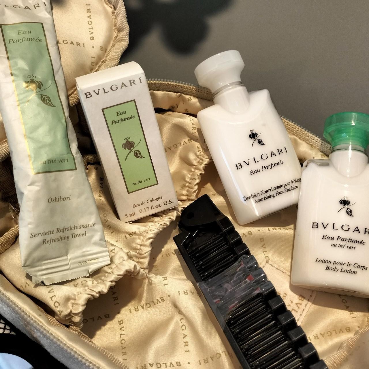 Ladies Bulgari travel kit. Never used items. You... - Depop