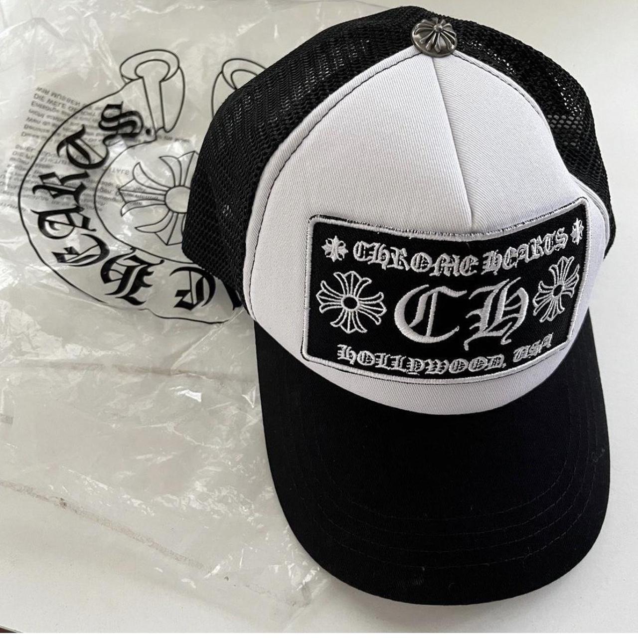 Chrome Hearts Hollywood Trucker Hat + Order Receipt - Depop