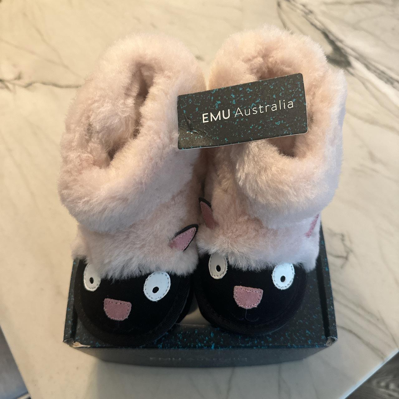 EMU Australia Lamb Walker Boots! size: 18-24... - Depop