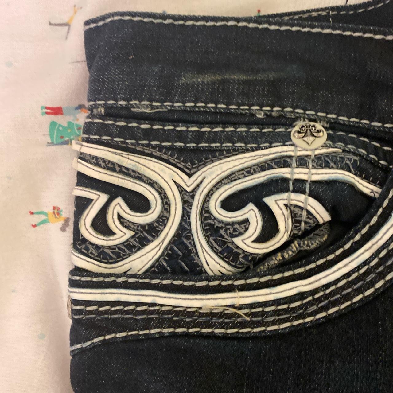 affliction jeans | 42x34 fit like true religions |... - Depop