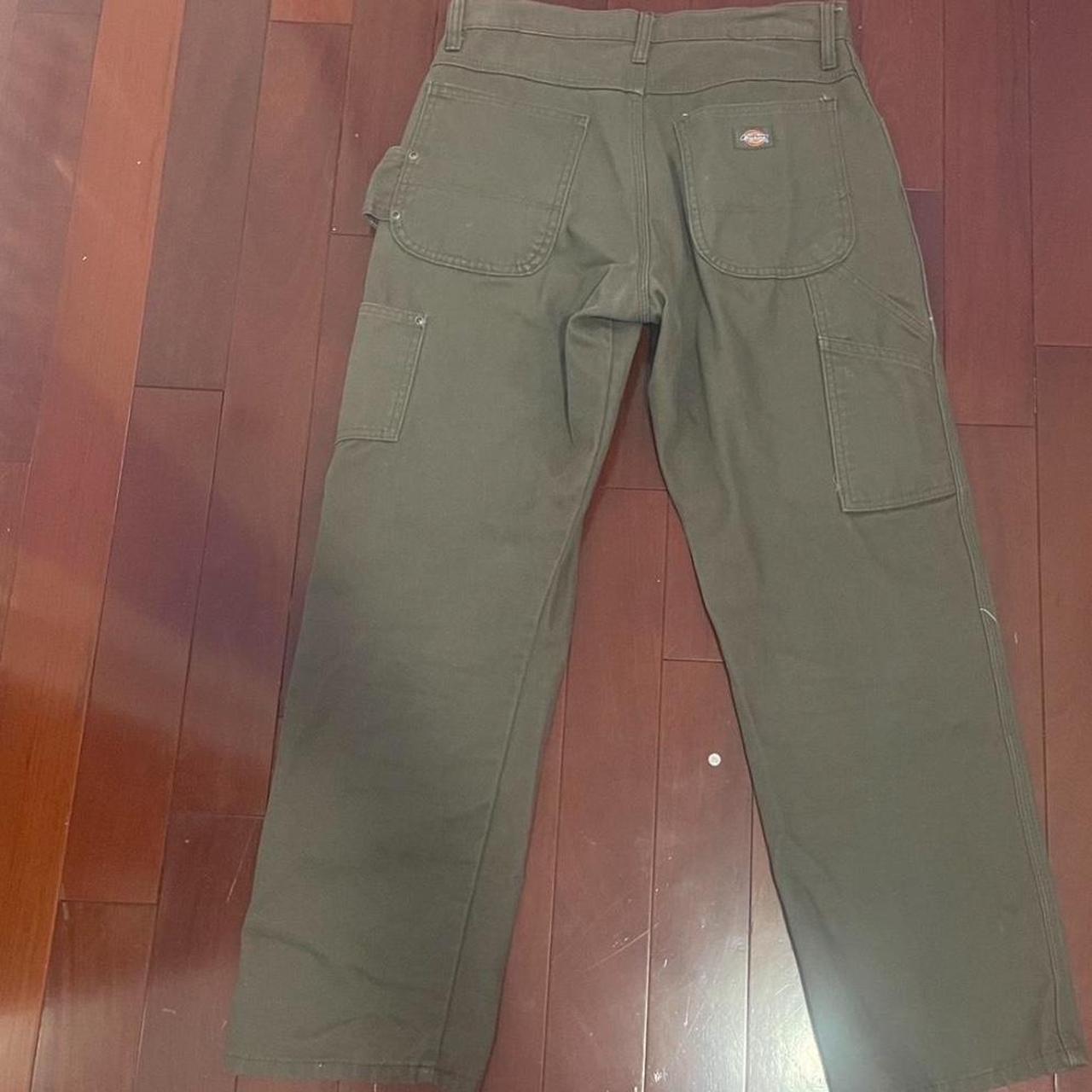 Green Dickie Carpenter Pants Size 30x30 •Brand New... - Depop