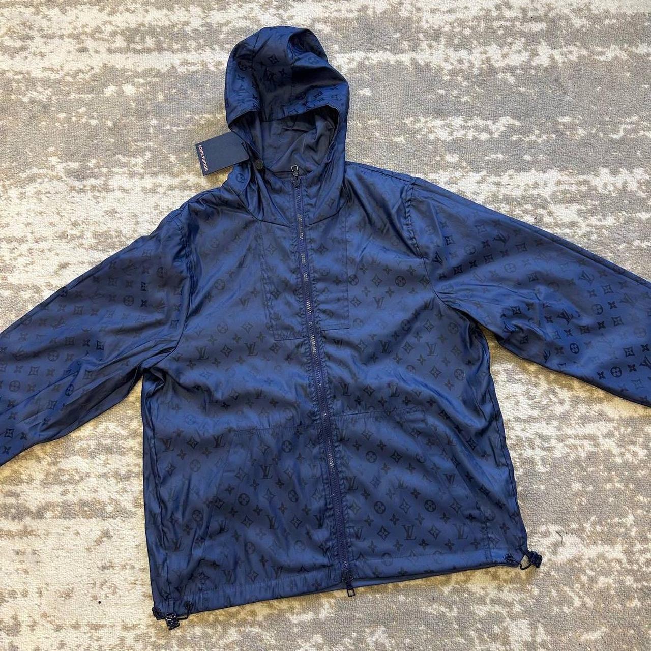 LV Reversible Windbreaker - Depop