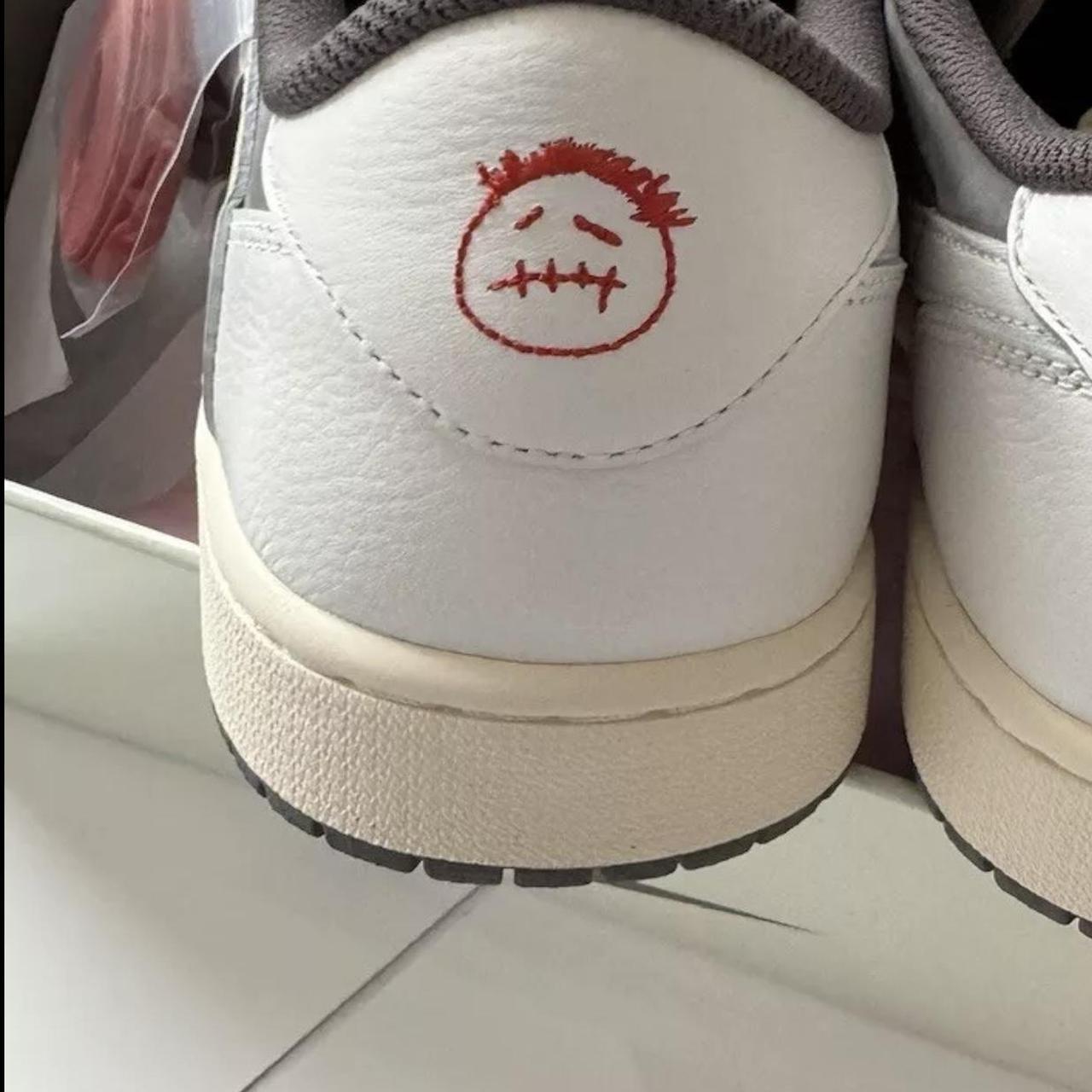 Jordan 1 Low OG x Travis Scott Reverse Mocha - UK 7.5 - Depop