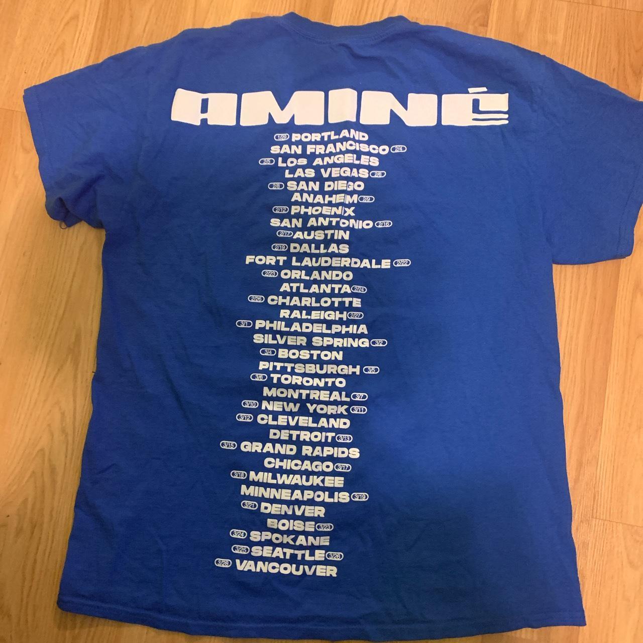 Amine “Best Tour Ever” Tee -Size: Large -No... - Depop
