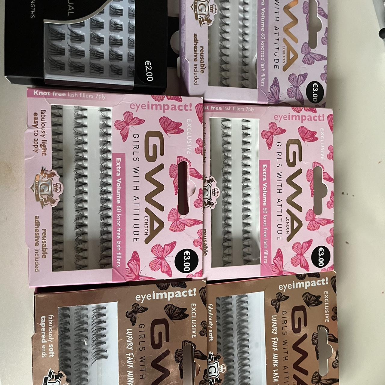 GWA lashes (one opened, see last pic) and pennys... - Depop