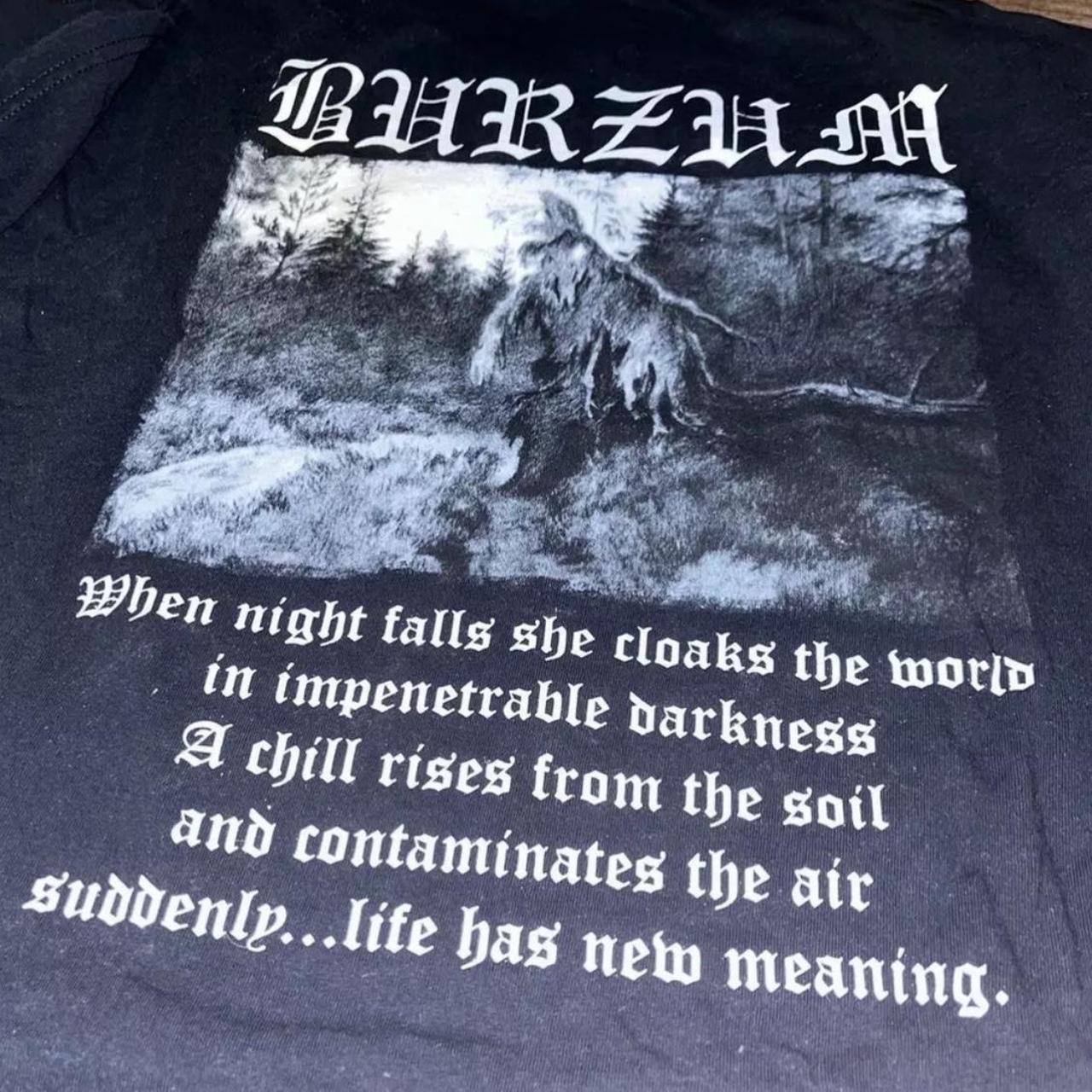 Burzum filosofem shirt - Depop