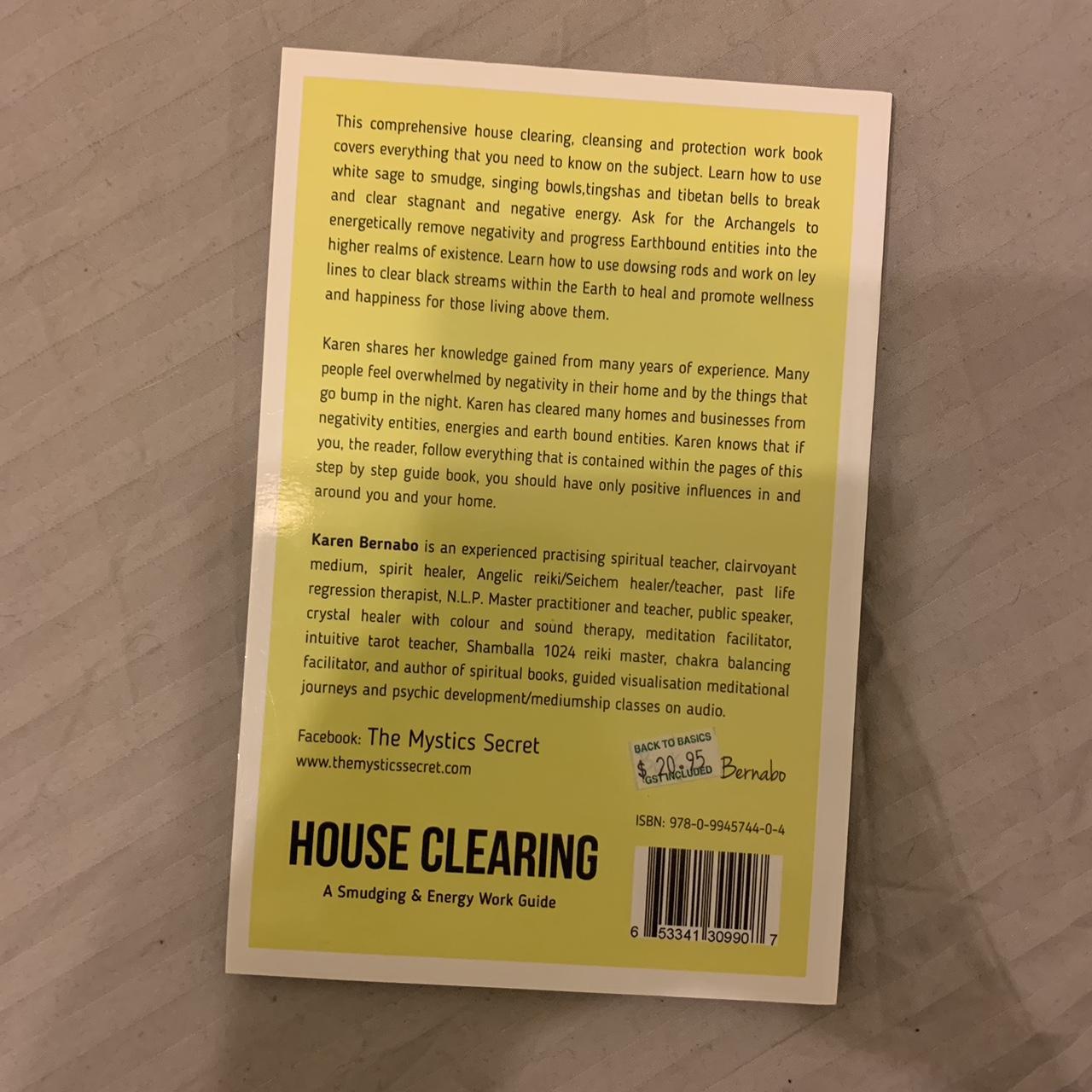 HOUSE CLEARING CLEANSING BOOK *perfect for Wicca... - Depop