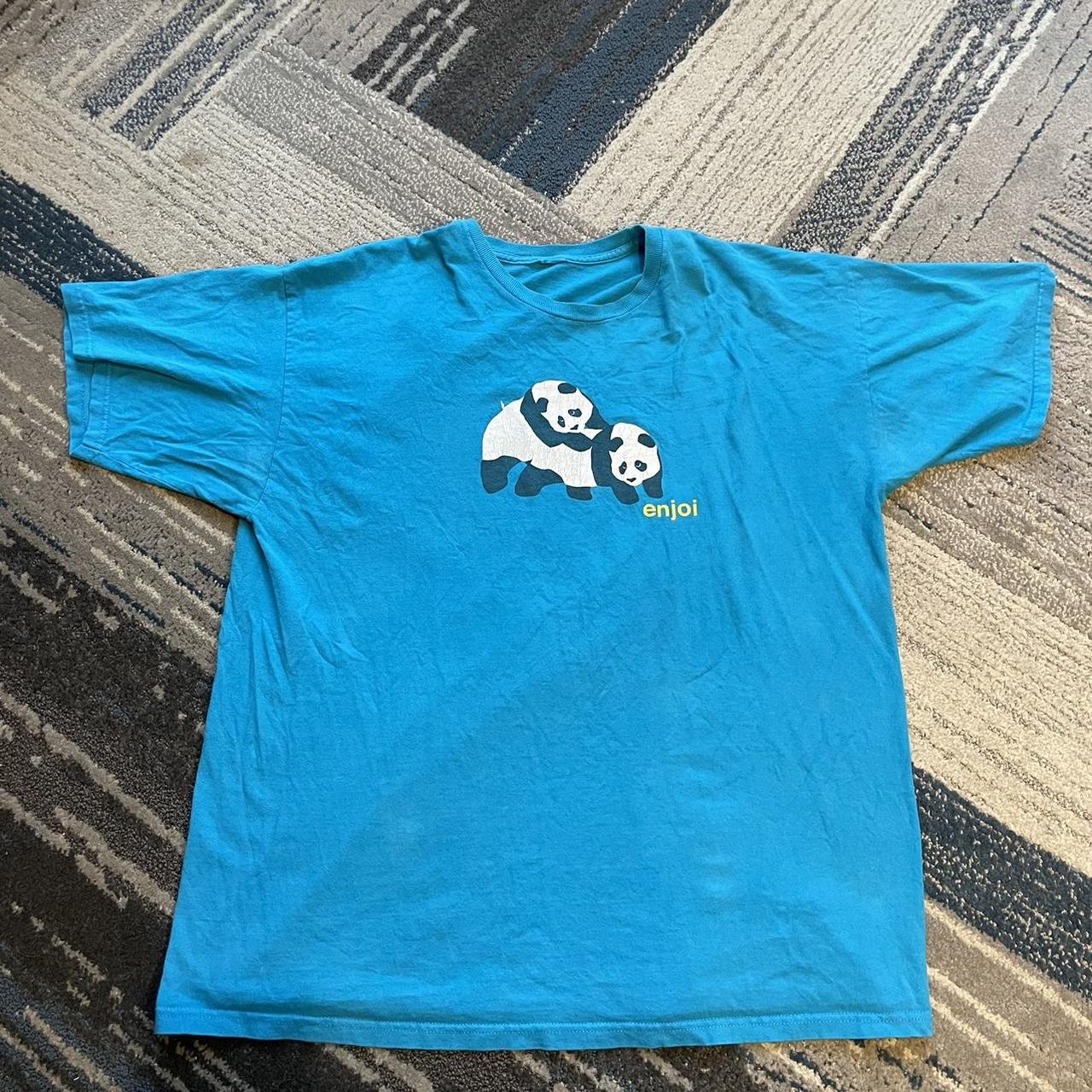 Enjoi skateboard panda shirt no tag fits just like... - Depop