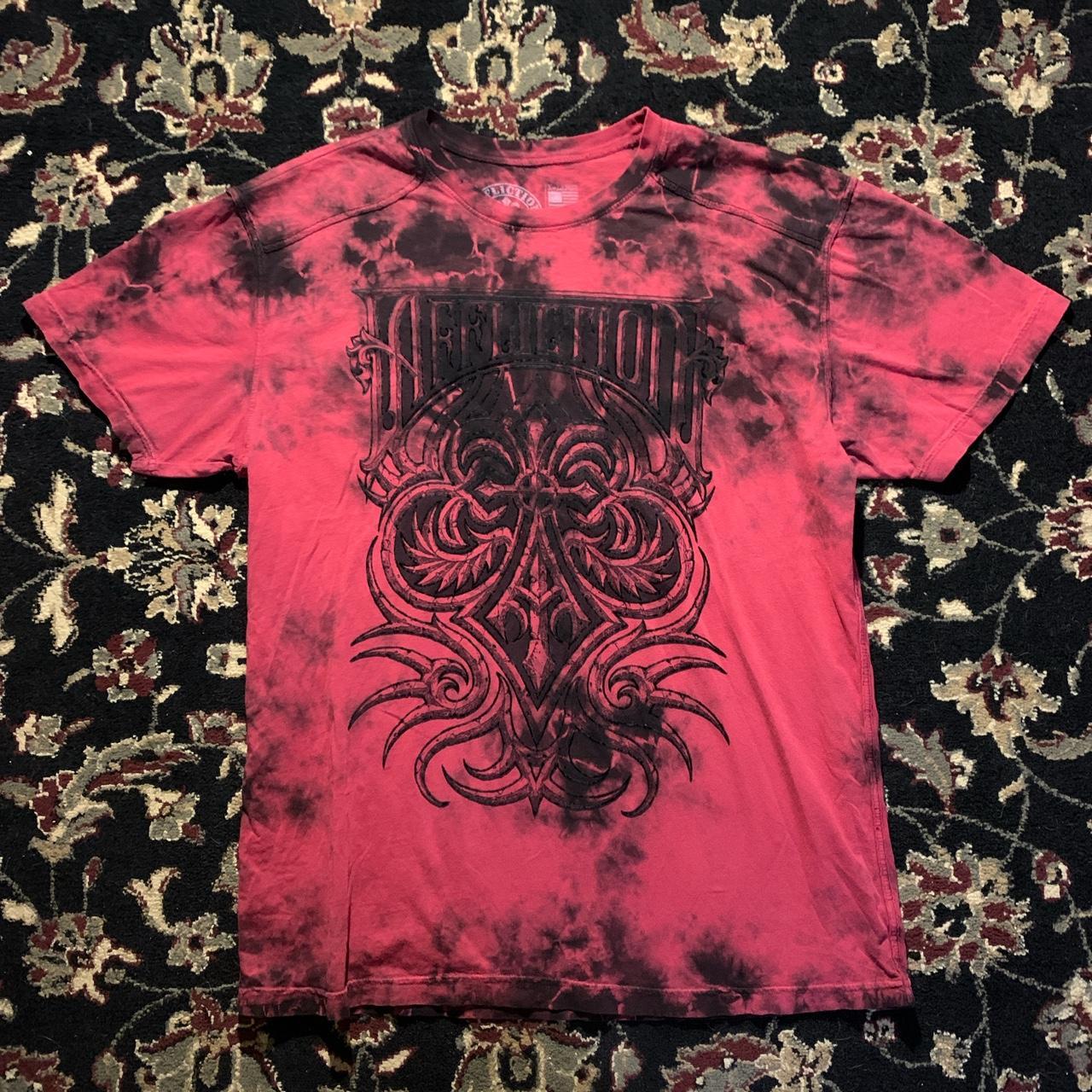 Rare Vintage Affliction Shirt - Size L - 21” x 28”... - Depop