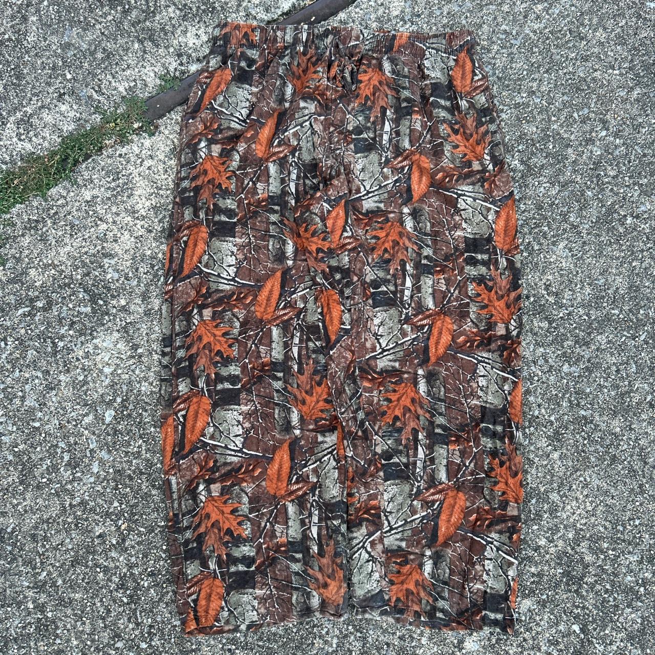 Vintage RealTree Camouflage Pajama Pants - (No Tag)... - Depop