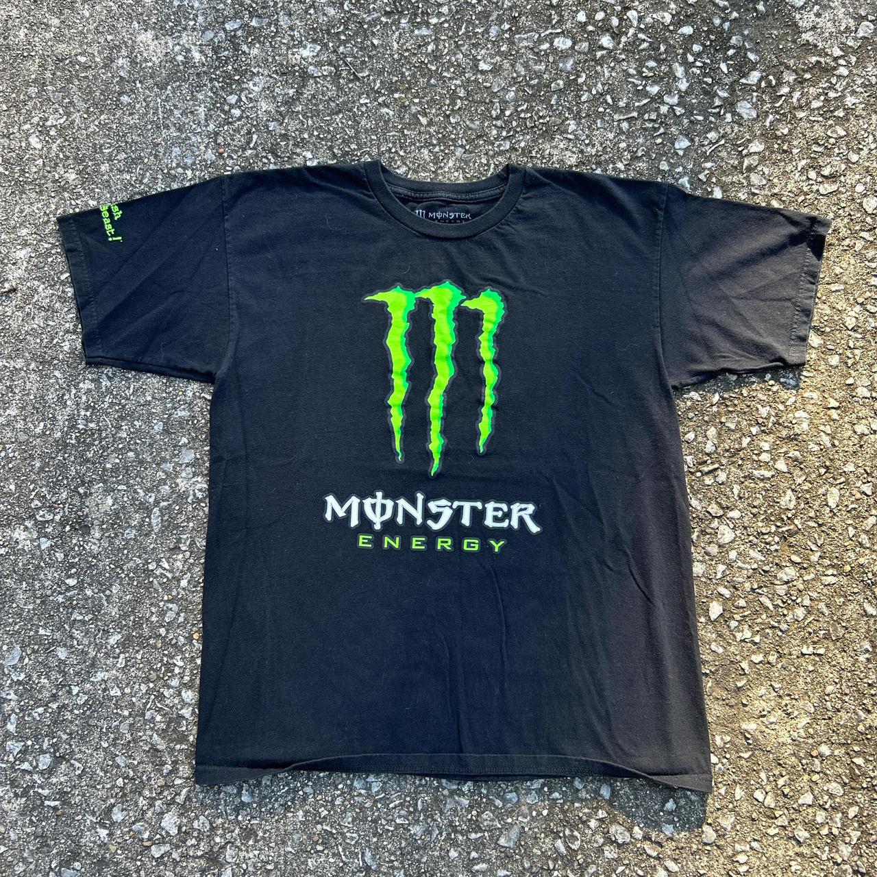 Vintage Monster Energy Shirt - Size Large 📐 22” x... - Depop