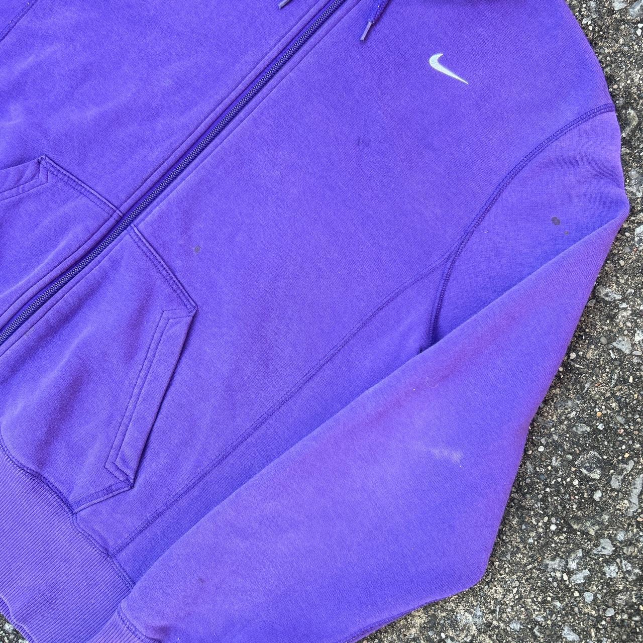 Vintage Purple Nike Jacket - Size Large fits Medium... - Depop
