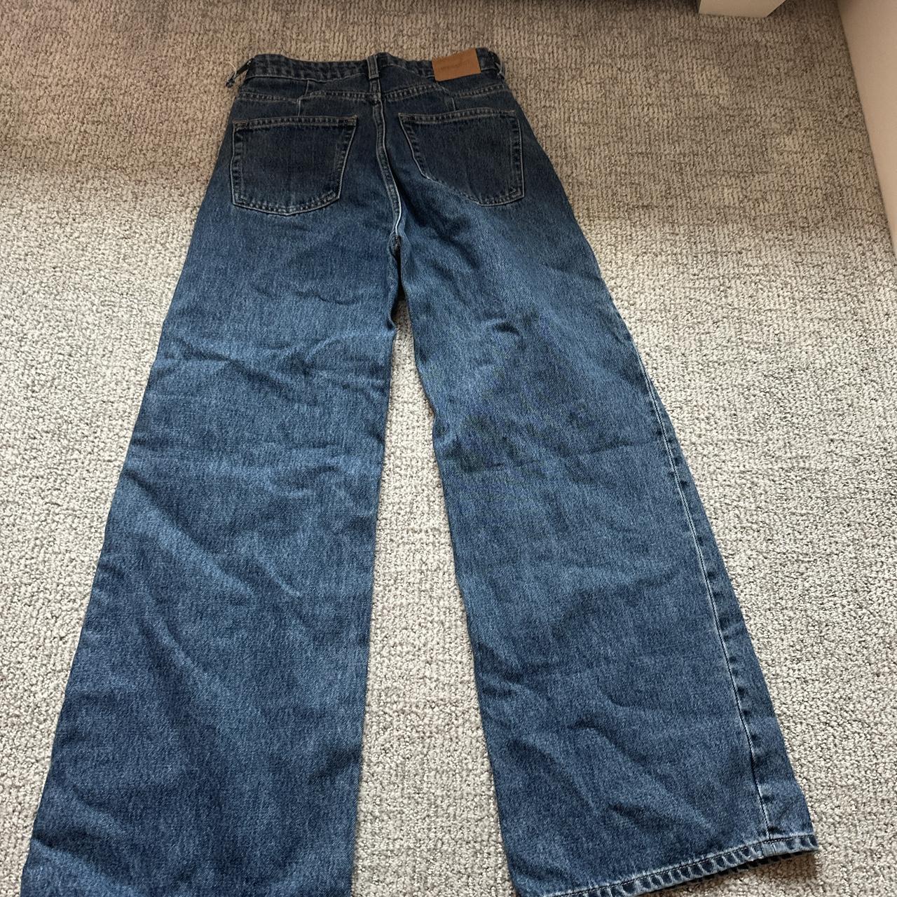 Weekday ace wide leg jeans So so flattering and cute 🛍️ - Depop