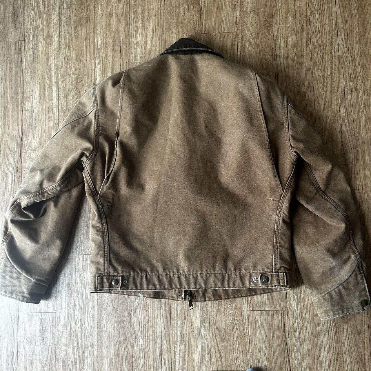Carhartt Blanket Lined Detroit Jacket J97 BRN Men's... - Depop