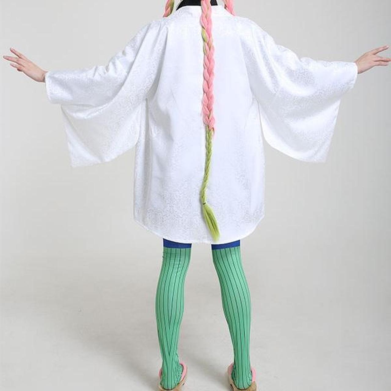 Mitsuri kanroji hashira demonslayer cosplay + Wig... - Depop