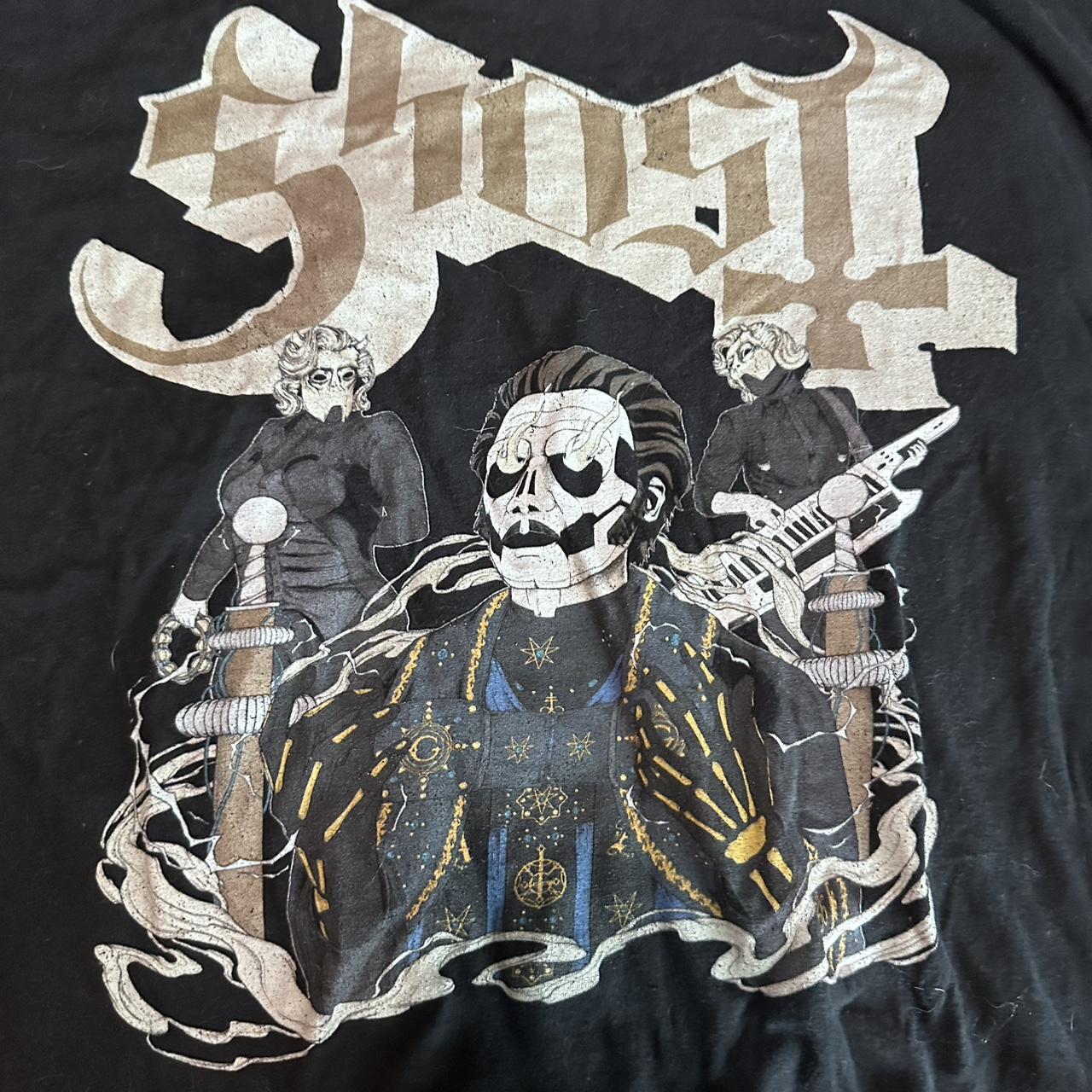 Black Ghost band tee #GhostBC #Metal #ghost #music... - Depop