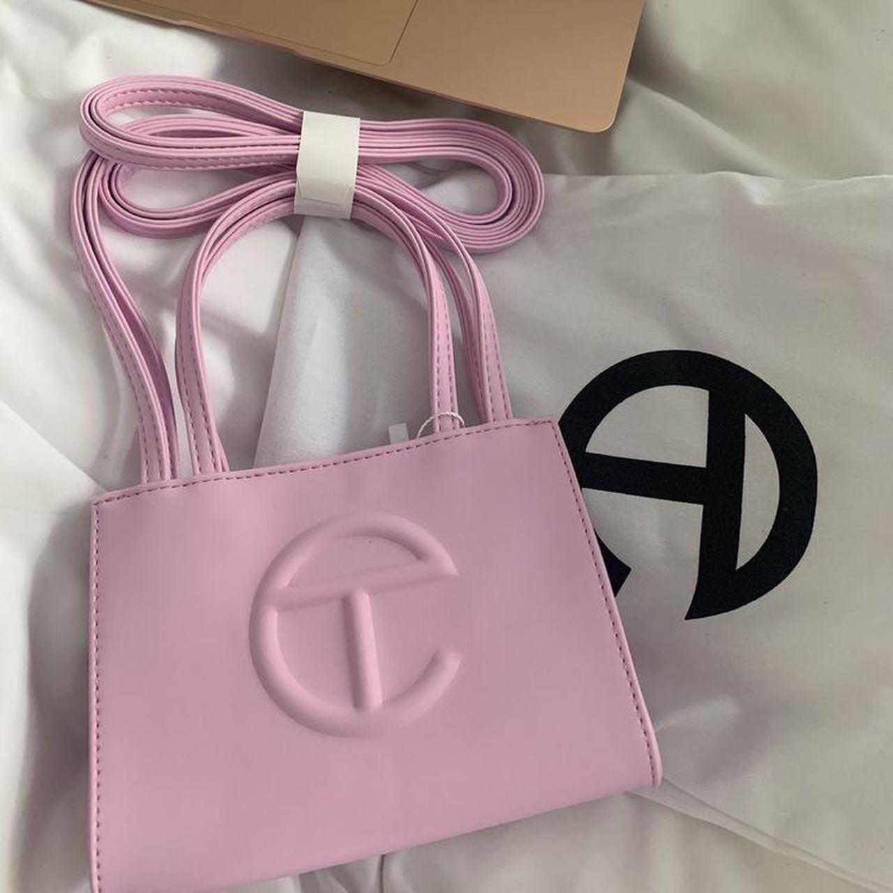 PINK TELFAR BAG- Small Open to offers !! 💗 - Depop