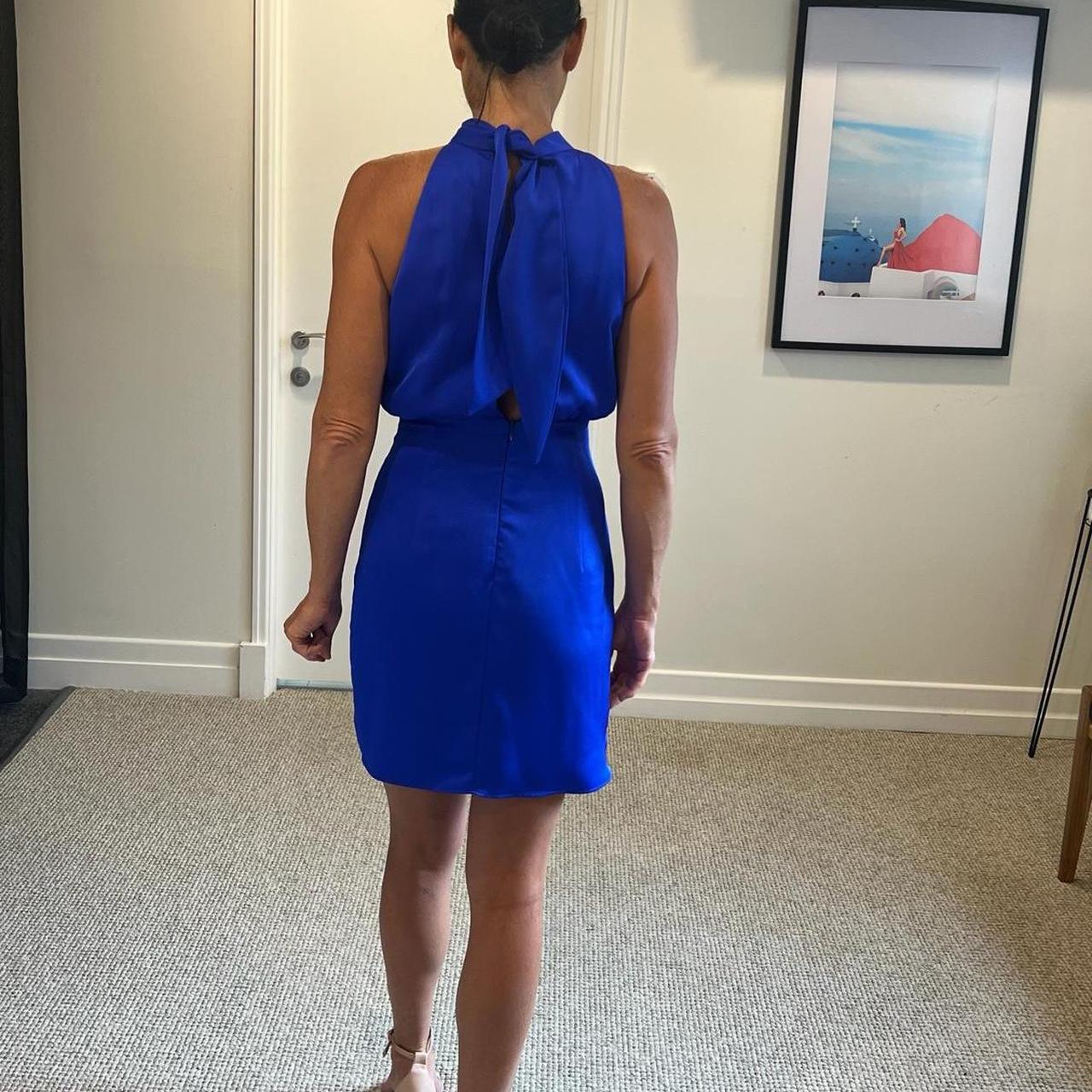 Sheike blue dress size 8. Perfect condition, worn... - Depop