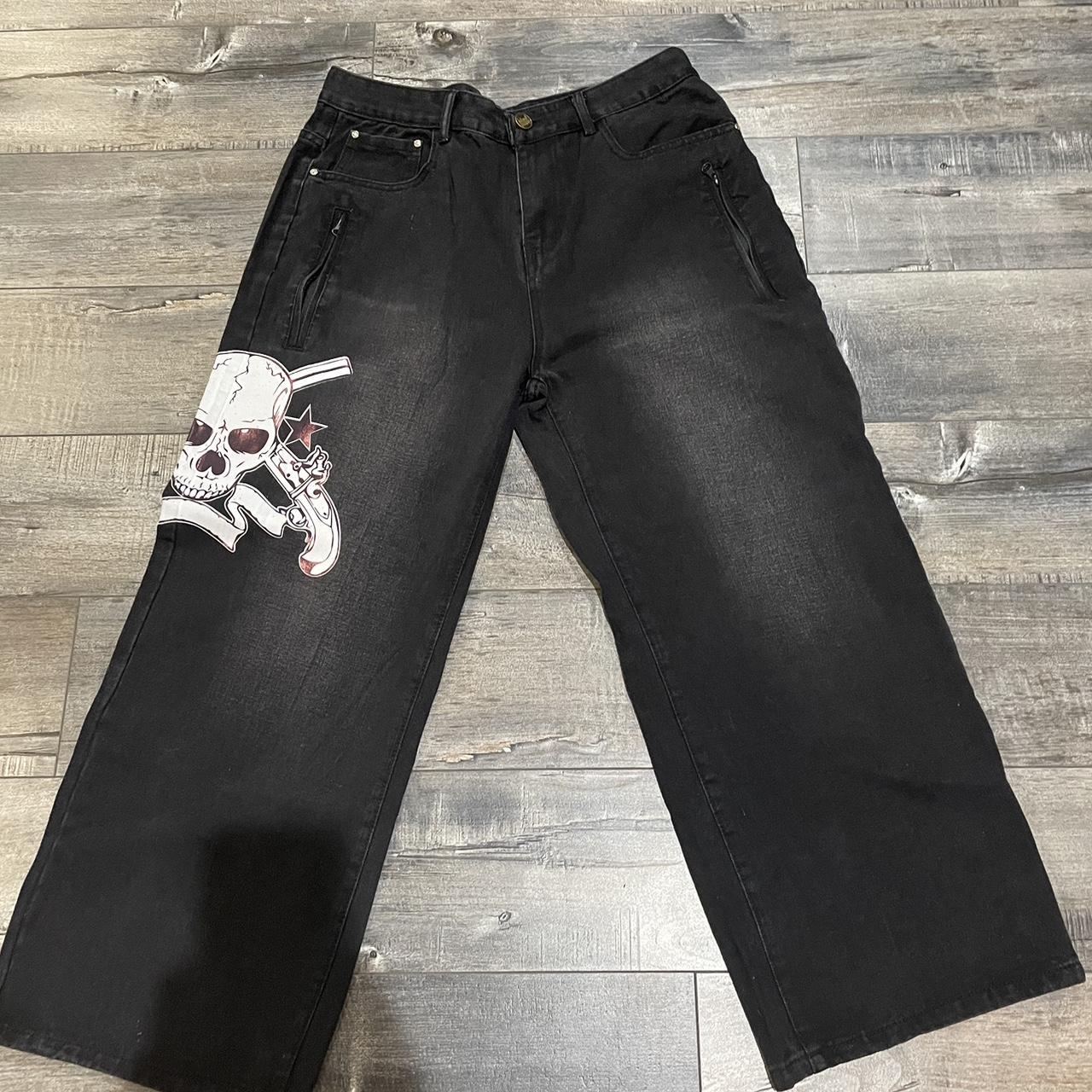 nickitten jeans 34 #jnco #skater #south pole #y2k - Depop