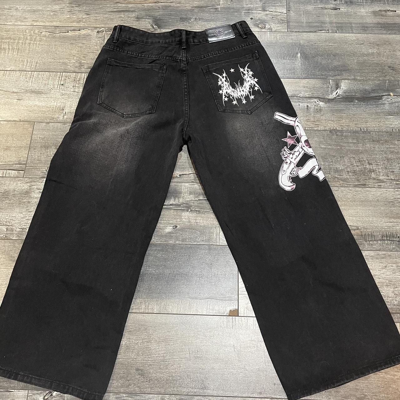 nickitten jeans 34 #jnco #skater #south pole #y2k - Depop