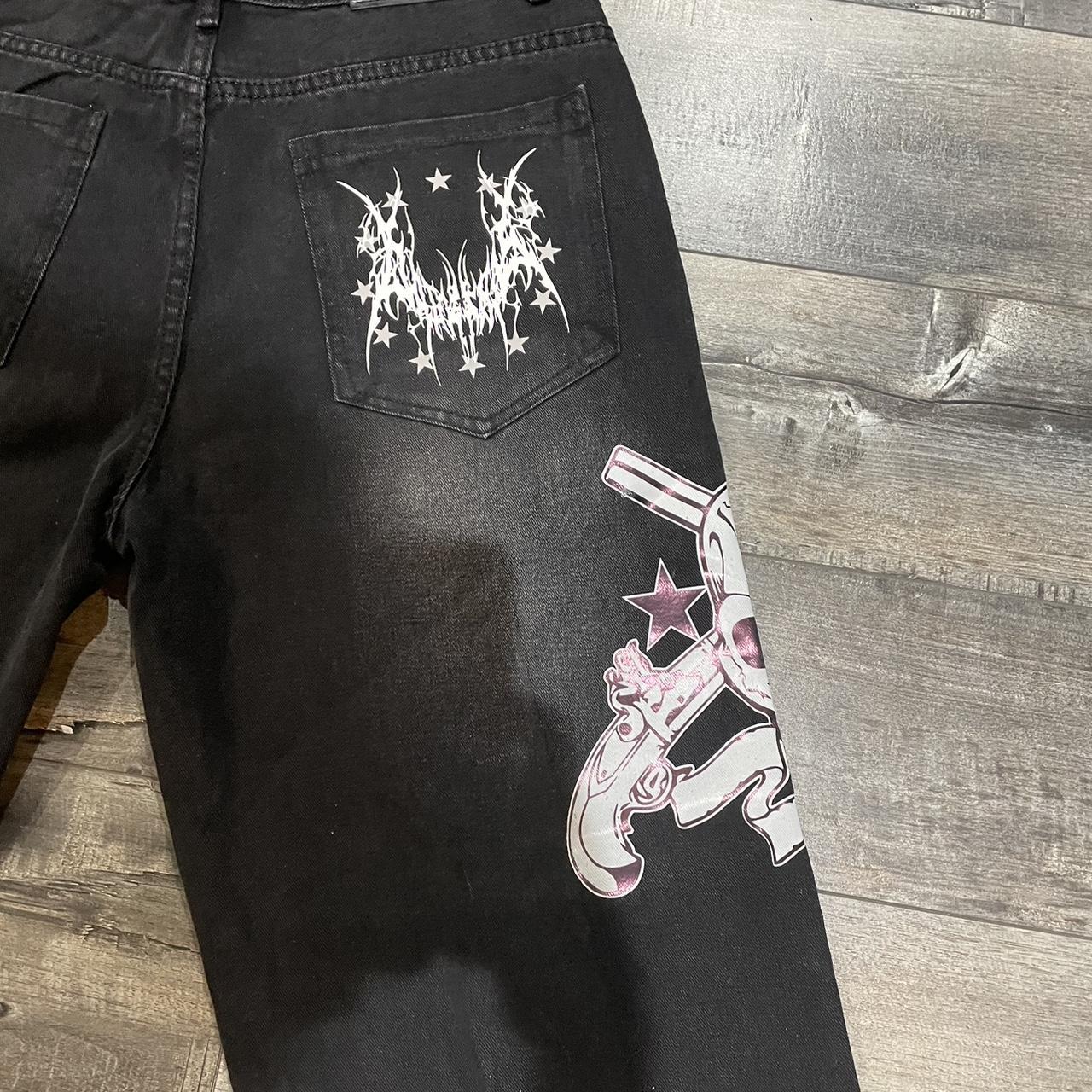 nickitten jeans 34 #jnco #skater #south pole #y2k - Depop