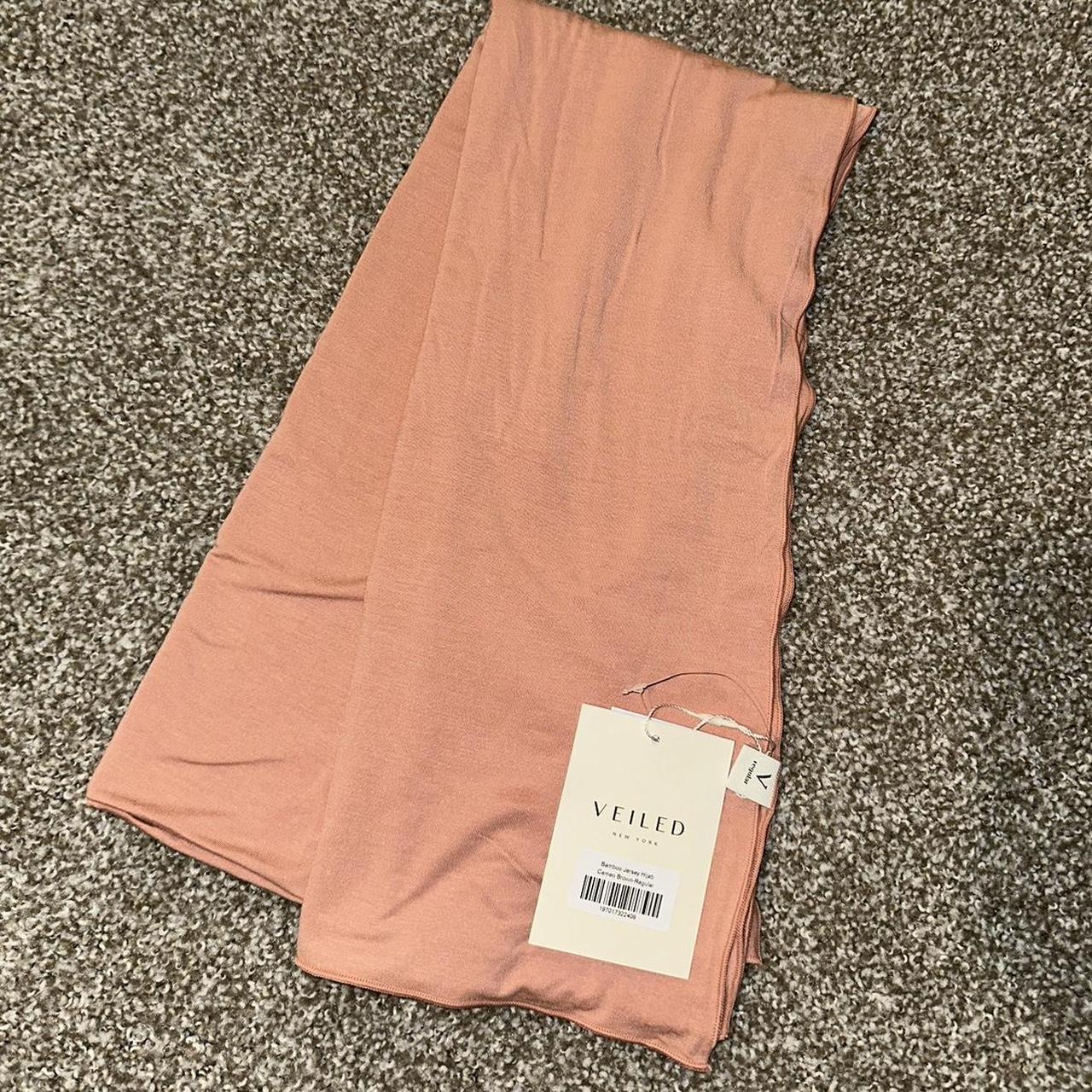 Veiled collection - bamboo woven hijab in the cameo... - Depop