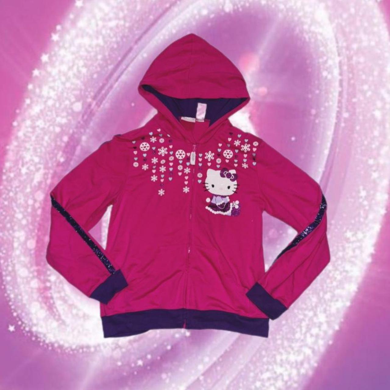 Hello kitty jacket, kids size large to extra-large... - Depop