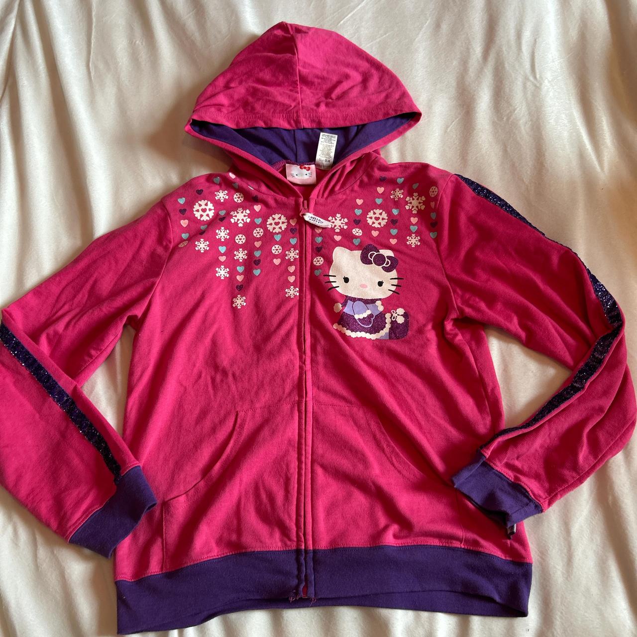 Hello kitty jacket, kids size large to extra-large... - Depop