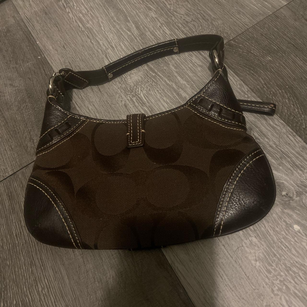 Small vintage coach side bag - Depop