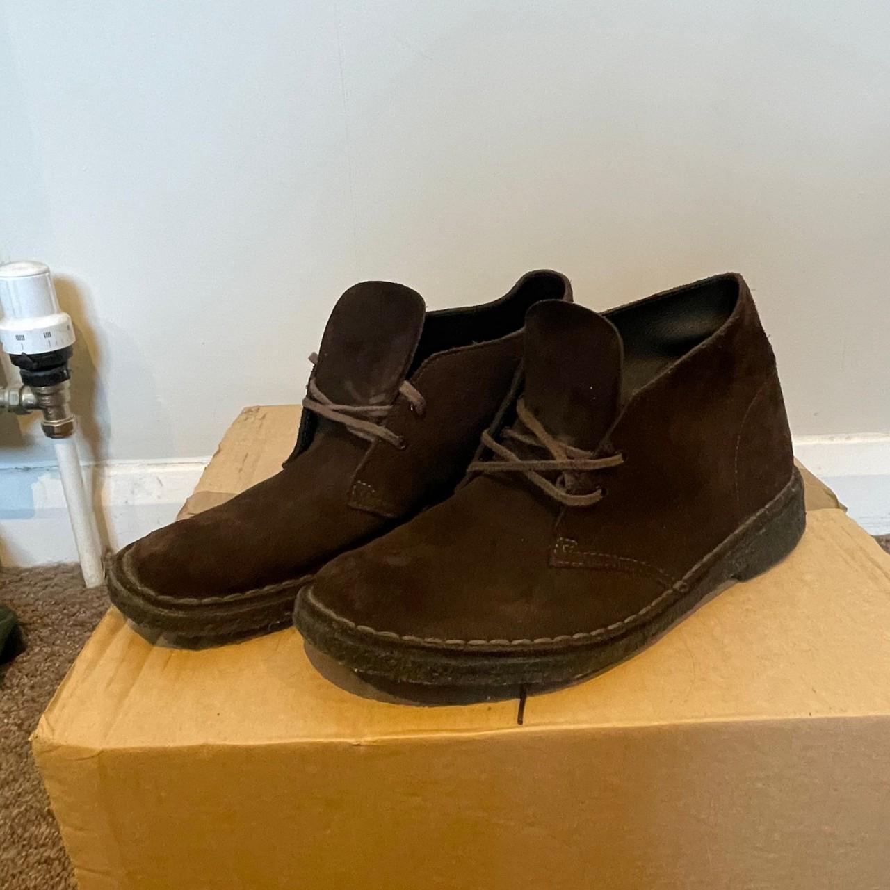 Clarks Original desert boot in brown Worn a few... - Depop