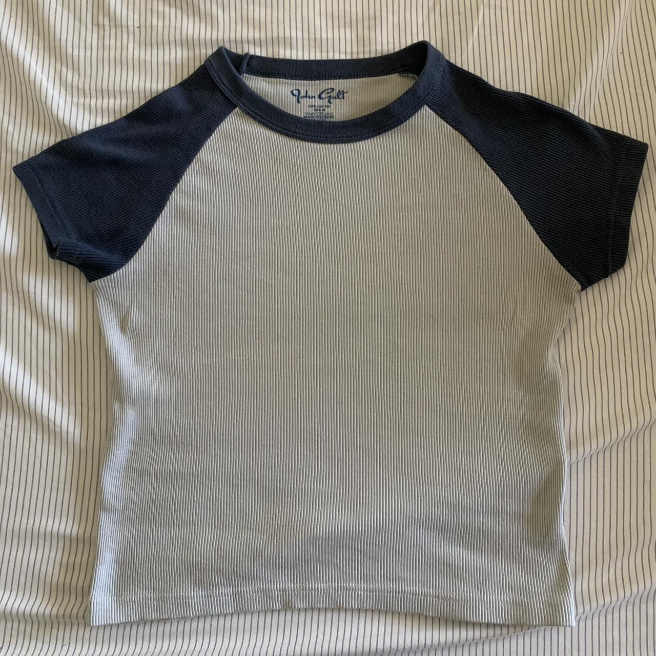Brandy Melville- J. Galt Baseball Tee - size xxs-s -... - Depop