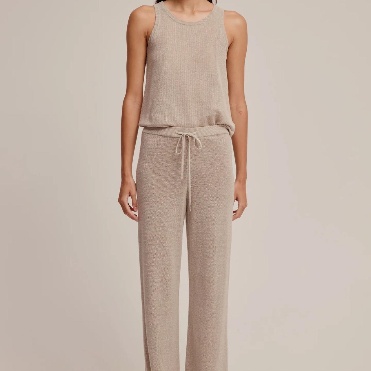 Venroy taupe knit top size XS 🤎 bought for $160,... - Depop