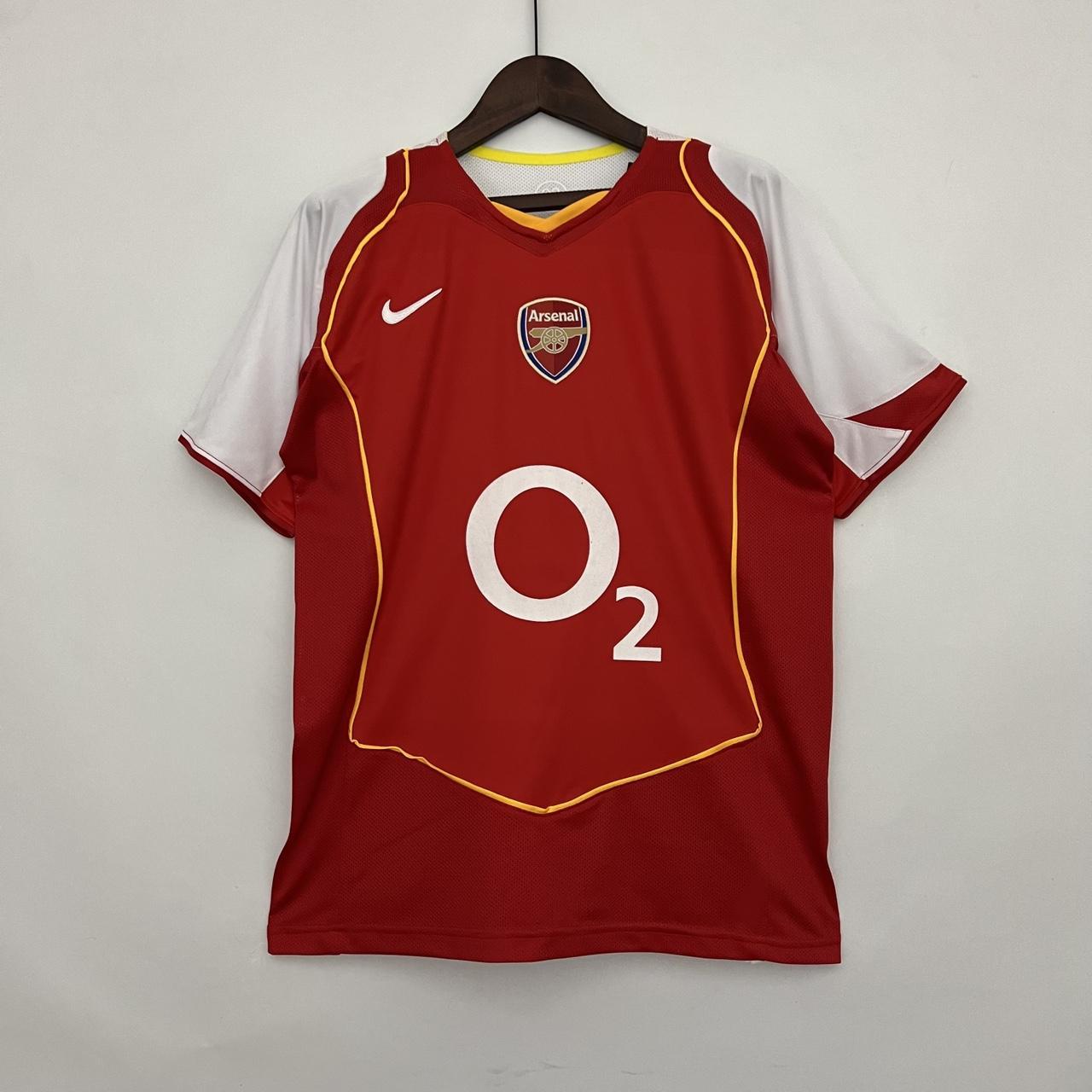 Arsenal FC 04/05 Retro Kit Vintage Thierry Henry,... - Depop