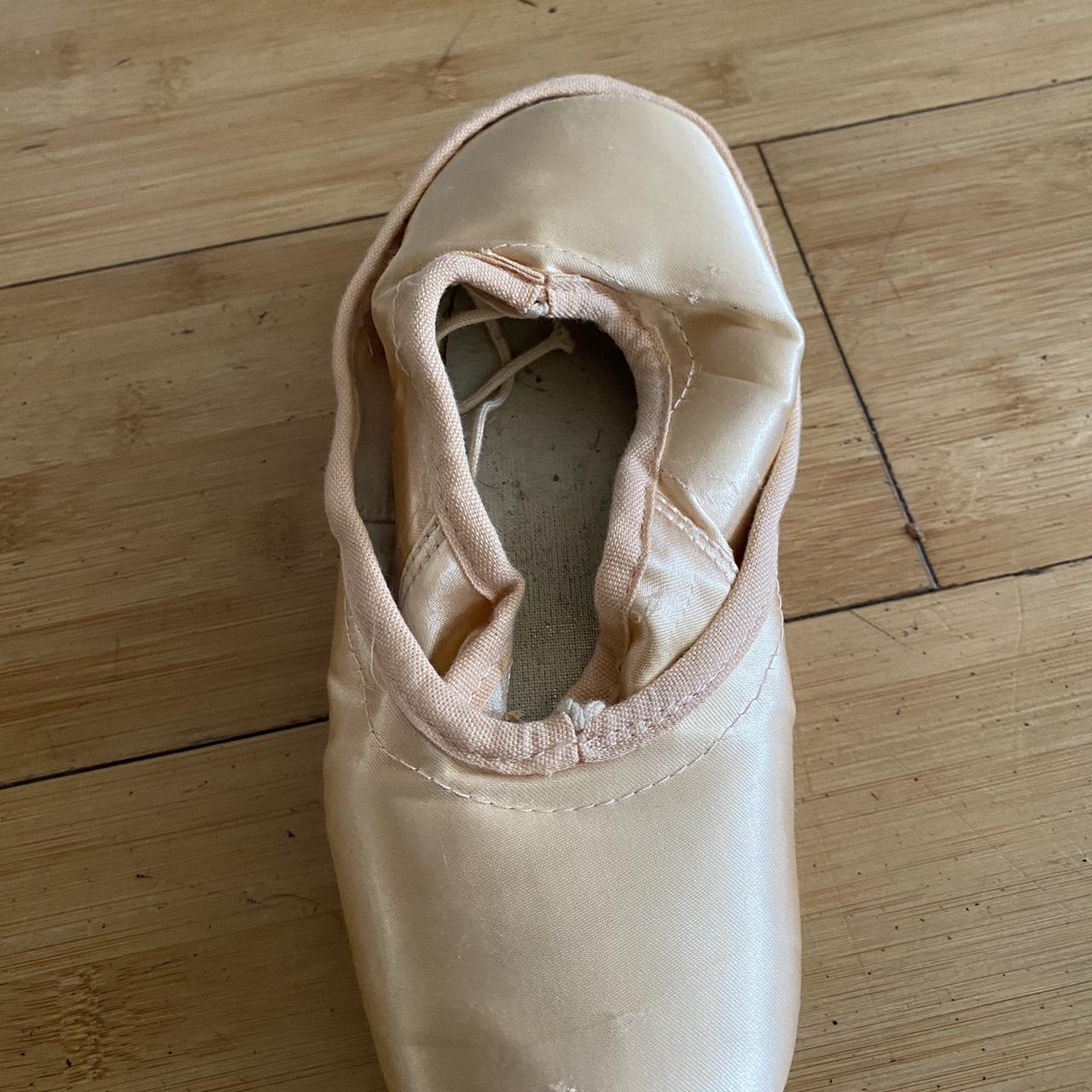 Decorative used pointe shoes 1 pair for $20 Bag... - Depop