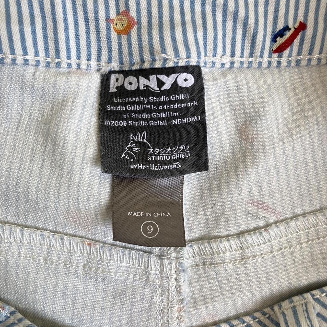 Hot Topic Ponyo Studio Ghibli Novelty Print High... - Depop